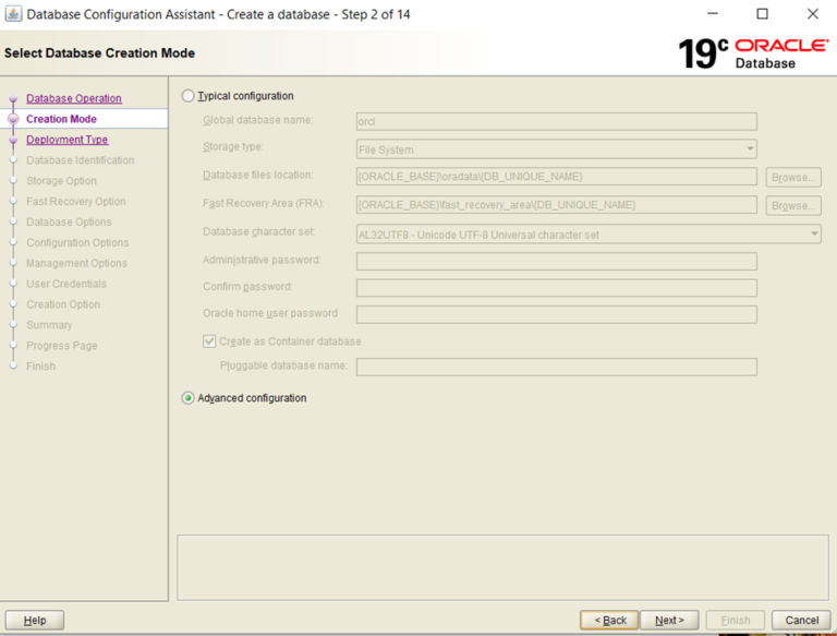 How to set up Oracle 19c database on local - Java Training School