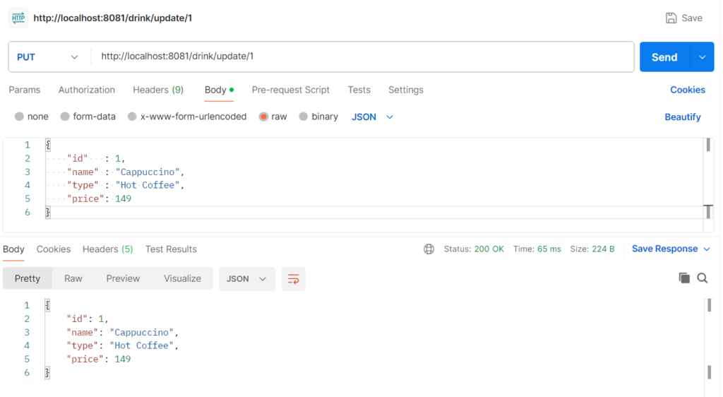 RESTful microservice using Springboot - Java Training School